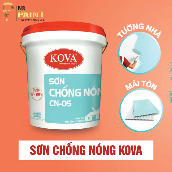 Sơn chống nóng Kova có gì đặc biệt